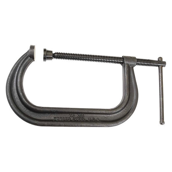 Williams Williams C-Clamp Standard Screw, 3" CC-403S | Zoro