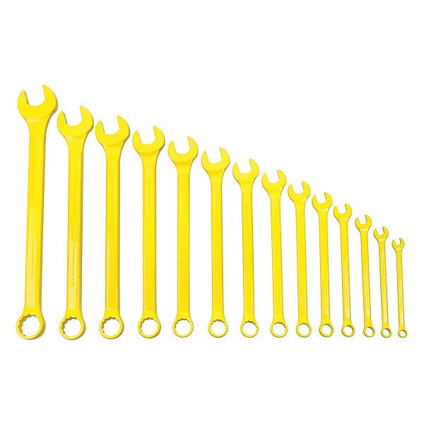 Williams Williams Super Combo Wrench Set, Yellow, 14 pcs, SAE WS ...
