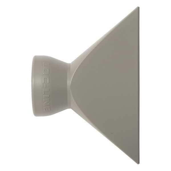 Loc-Line Flare Nozzle, Gray, 3", PK20 69547-G | Zoro