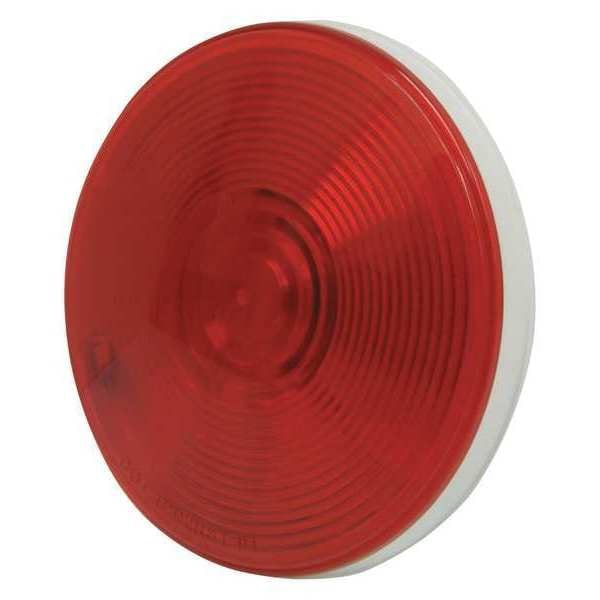 Roadpro Round Sealed Light, w/3-Prong, 4", Voltage: 12V RP-4064R | Zoro