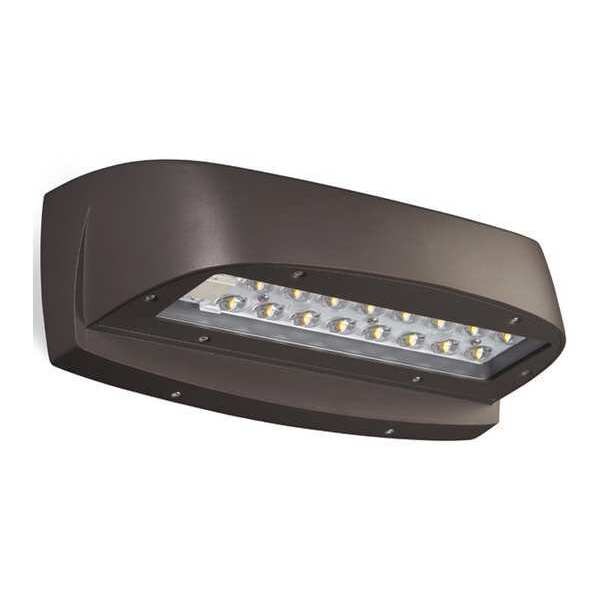 Stonco LED Wall Sconce, 40W/4000K/120-277V, Brnz LPW16-78BZ | Zoro