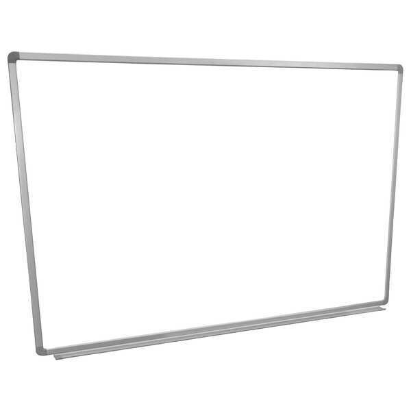 Luxor Wall-Mounted Magnetic Whiteboard - 60"W x 40"H WB6040W | Zoro