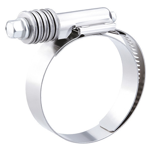 Breeze Hose Clamp, HD, CT, SAE 312,410SS, PK10 CT 300 L SS | Zoro