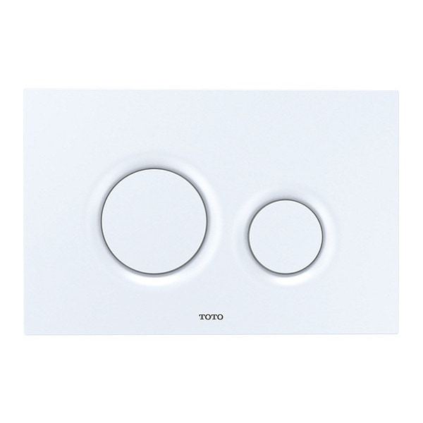 Toto Basic Round Push Plate - White YT930#WH | Zoro