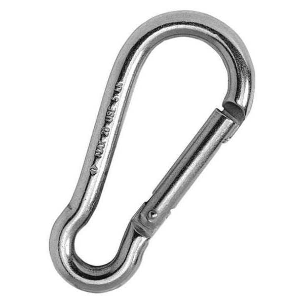 Kong Usa Snap Hook, Stainless Steel, 5" 555L00PP0K | Zoro