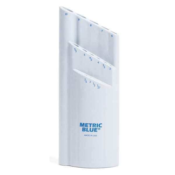 Metric Blue Hex Key Holder, METBLUE, M10, Gray UST274685 | Zoro