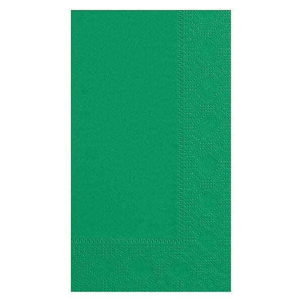 Hoffmaster Jade Dinner Napkin, 2 Ply, 1/8 Fold, PK125 180529 | Zoro