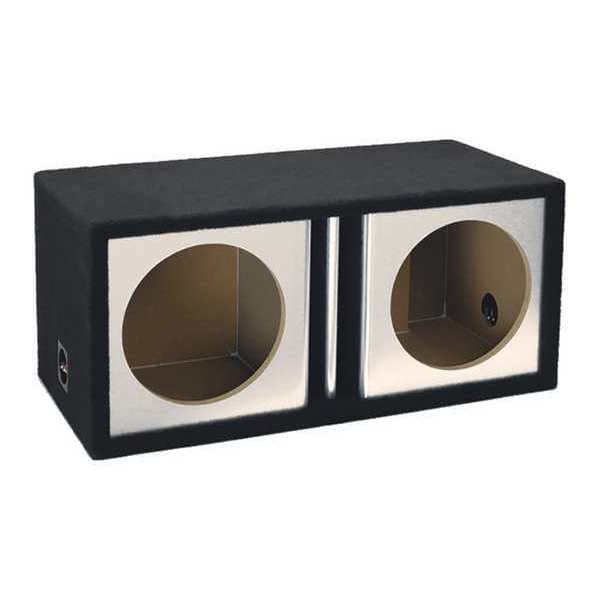 Atrend Enclosures Dual Vented, Brushed Aluminum, 12" 12DVR | Zoro