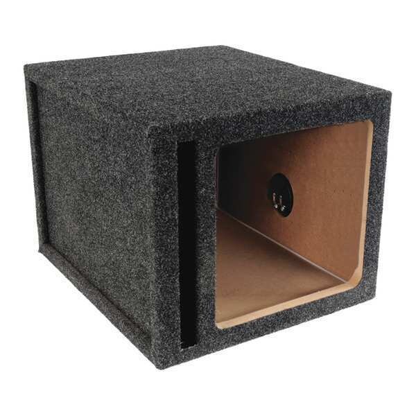 Atrend Enclosures Single Vented, Subwoofer, 10" 10SQKV | Zoro
