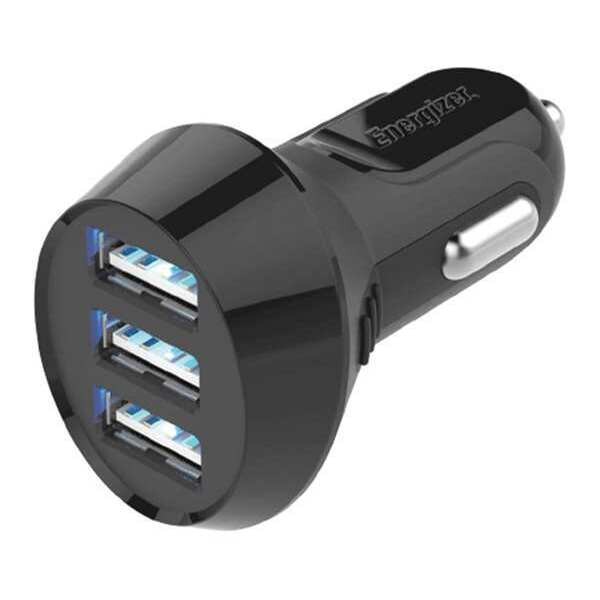 Energizer High Powered, Triple USB, Car Charger ENGUSBC3 | Zoro