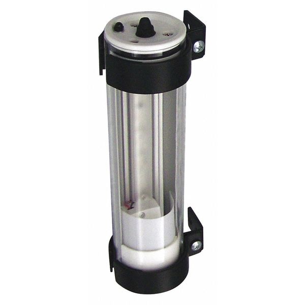 Electrix Machine Tube Light, LED, Glass, 11" 7746 GLASS | Zoro