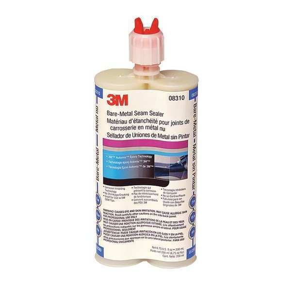 3M Bare-Metal, Seam Sealer, Beige, 200 mL, PK6 08310 | Zoro
