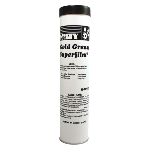 Misty Grease, 14 oz., Gold, 48 PK 1003082 | Zoro