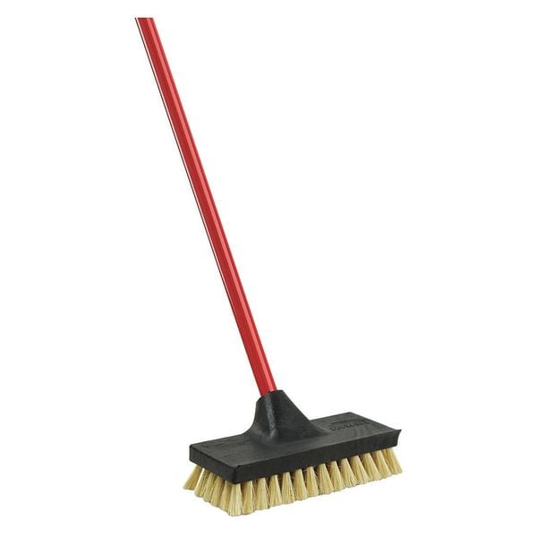 Libman Acid Brush and Scrub, PK6, 8-1/2 in L Brush, Natural, Steel, 6 ...