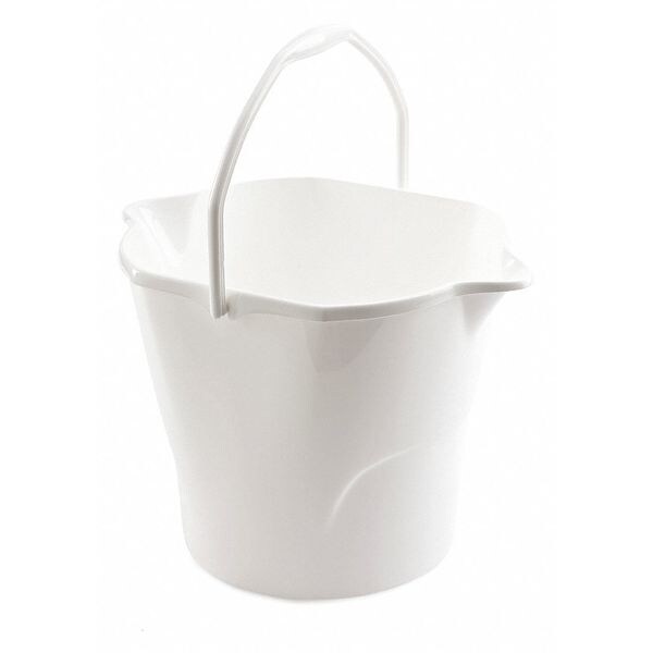 Libman Libman 3 Gallon Round Utility Bucket w/ handle, White 256 | Zoro