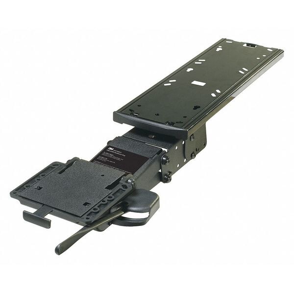 3M Keyboard Tray Platform, Adjustable, Black KP200LE | Zoro