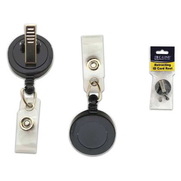 C-Line Products ID Card Rolls, Retracting, PK12 89231BNDL12EA | Zoro
