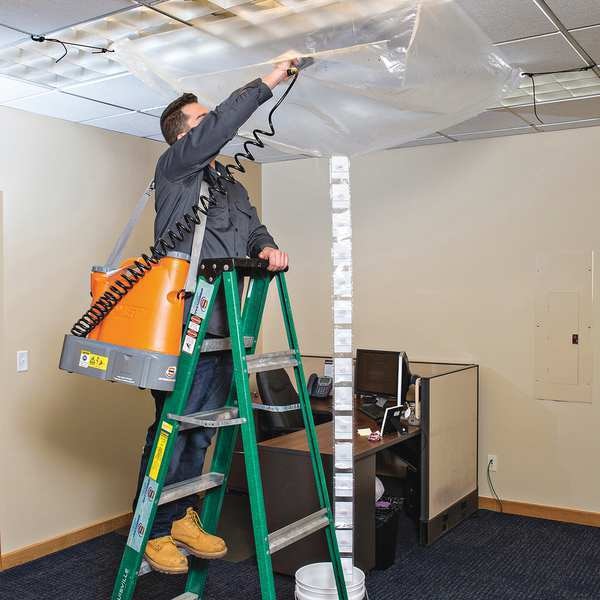 Speedclean HVAC Mini-Split Cassette Bib Kit, 19"Lx10"Wx18"H SC-CB | Zoro