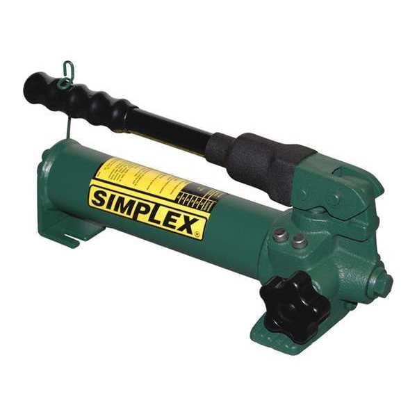 Simplex P22, Two Speed, Steel Hydraulic Hand Pump, 0.06 in3 Oil Flow ...