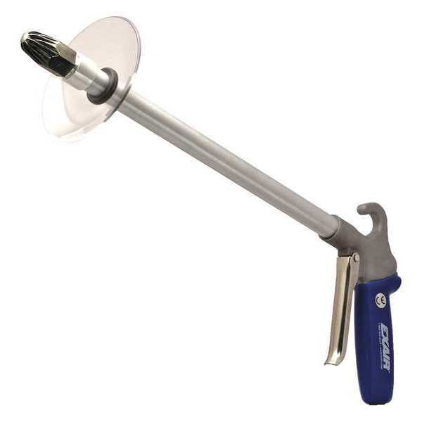Exair Safety Air Gun, 35 CFM, Chip Shield, Outlet Size: 3/8" NPT 1250 ...