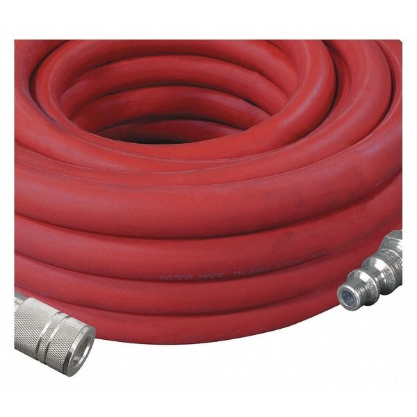 Apache 3/8" x 5 ft Multipurpose Air Hose 300 psi Red 98129183 | Zoro