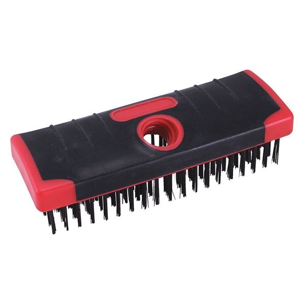 Warner Steel Wire Scrub Brush, 8PK 3410487 | Zoro