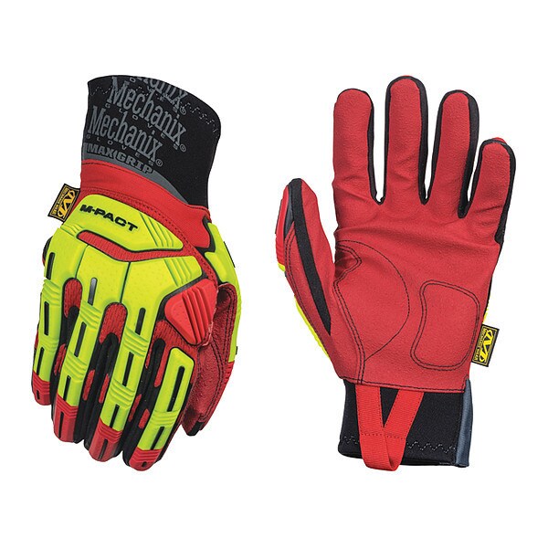 Mechanix Wear Grip Impact-Resistant Grip Gloves, M, PR1 MPGR-91-009 | Zoro