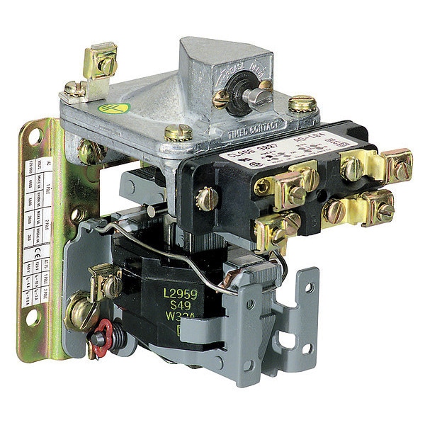 Square D Pneumatic Time Delay Relay, Off Delay, 110/120V AC, SPDT ...