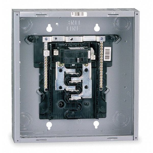 SQUARE D HOM20 Load Center 100, 20, 120/240VAC, Main Circuit Breaker ...