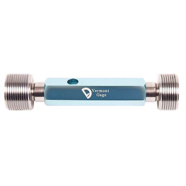 Vermont Gage Go/No Go Plug Gage Assy, 1 1/2-6 UNC 2B 301187040 | Zoro
