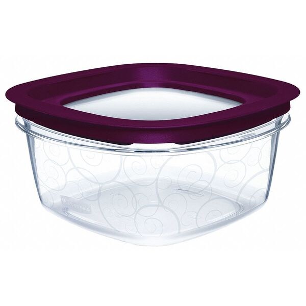 Rubbermaid Commercial Storage Container, 9 Cup FG7H78TRCHILI | Zoro