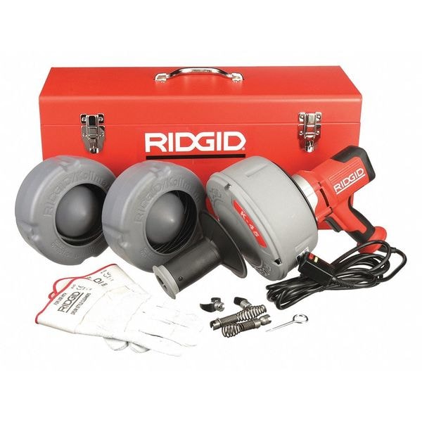 Ridgid 50 ft. (Cable) Corded Drain Cleaning Machine, 115V 36028 | Zoro