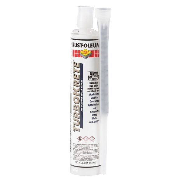 Rust-Oleum 9 oz. Concrete Gray Epoxy Repair Kit (257395) | Zoro