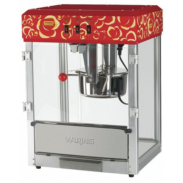 Waring Commercial Popcorn Maker, 6-8 Oz WPM60 | Zoro