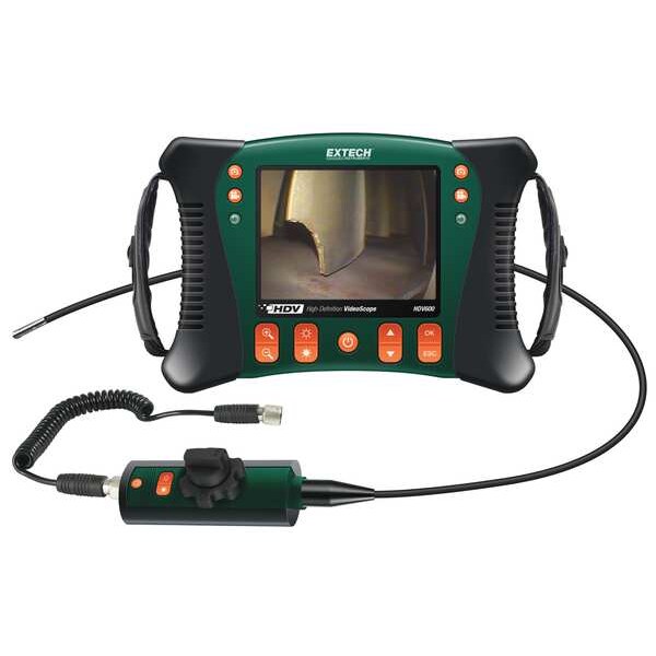 Extech Video Borescope, 5.7 In, 39 In Shaft HDV640 | Zoro