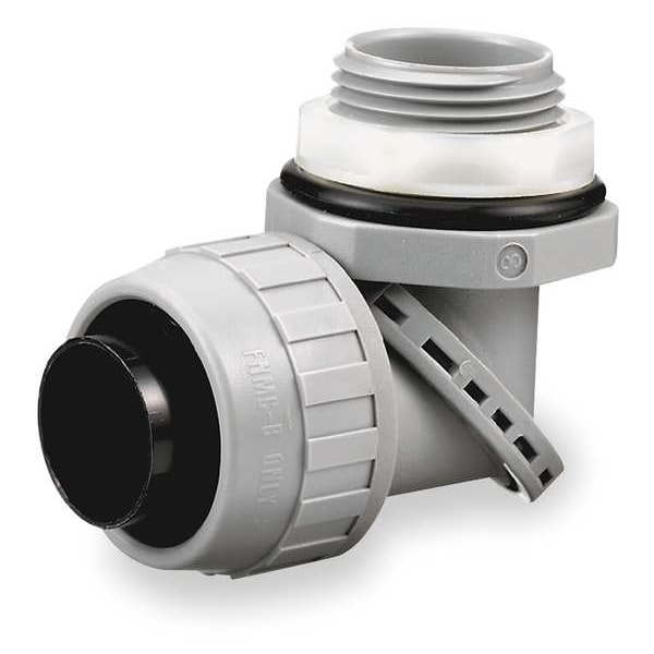 Hubbell Wiring Device-Kellems Insulated Connector,1/2 In.,Nylon,90 Deg ...