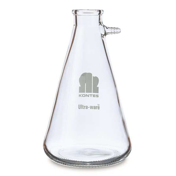 Kimble Chase Filter Flask, 2000mL, Clear 953760-2002 | Zoro