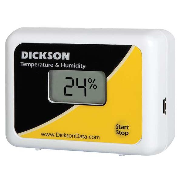 Dickson Data Logger, Temperature and Humidity, USB TP425 | Zoro