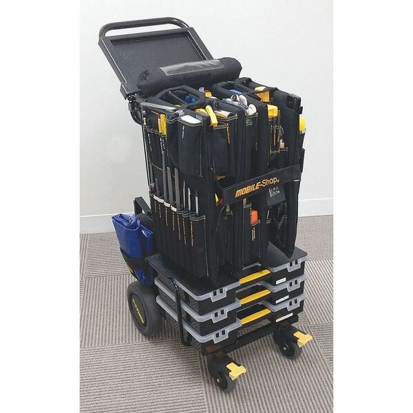 Mobile Shop Base HT Engineering Cart with Complete Tool Bag MS-CEC-B | Zoro