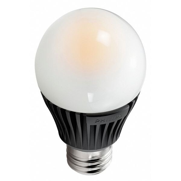 Signify LED Light Bulb, A19,2700K, Soft White 409938 | Zoro