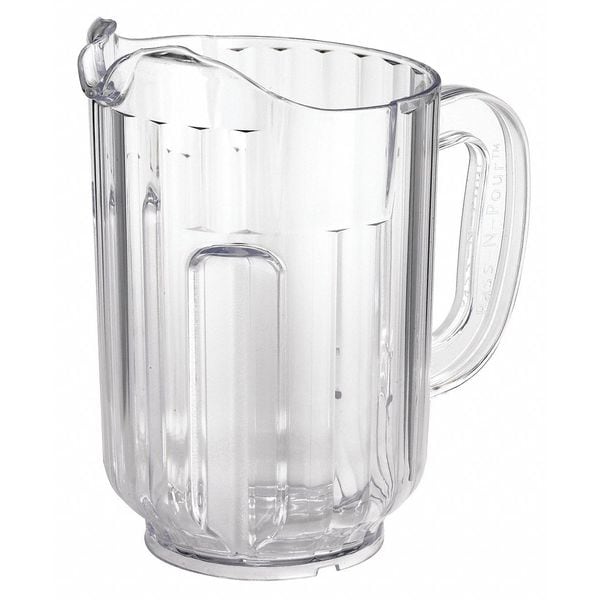 Tablecraft Pitcher, 60 Oz, PK12 360A | Zoro