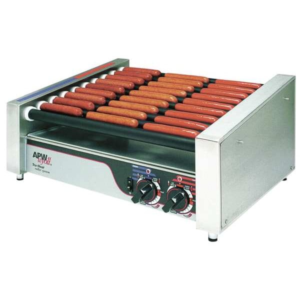Apw Wyott Roller Grill, 23 3/4x11 1/4 In HRS-31S | Zoro