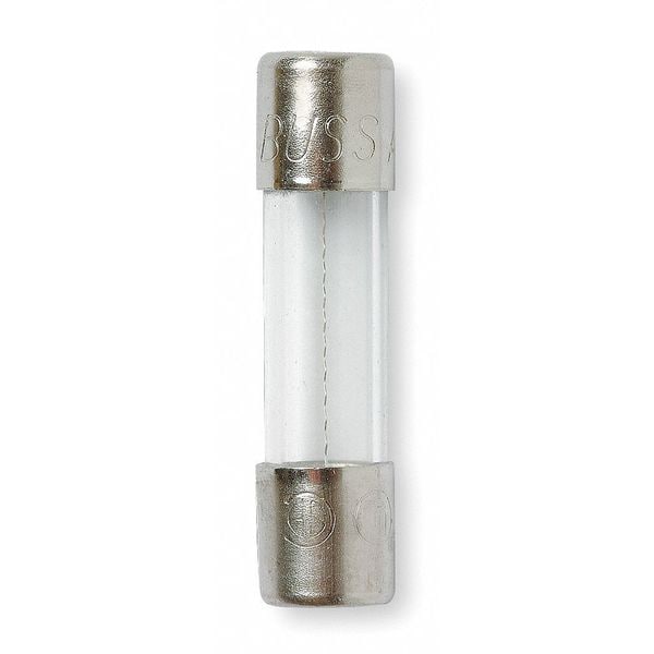 BUSSMANN 4A Glass Fuse, 250V AC Fast-Acting, - AGX-4