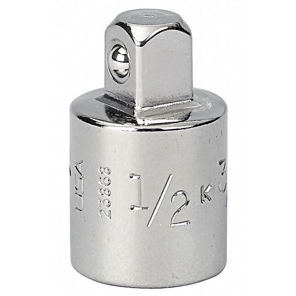 CRAFTSMAN INDUSTRIAL 1/2 in Socket Adapter, 247-Chrome Finish - 9-23868
