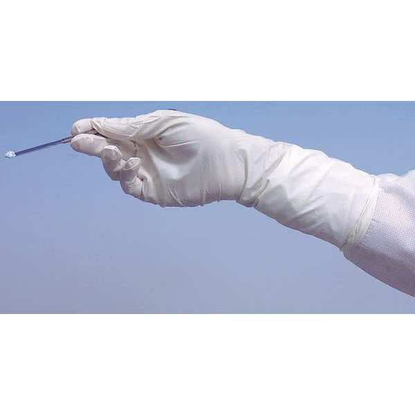 SAFESKIN White, M, 5 mil, Nitrile Powder-Free, Disposable Gloves ...