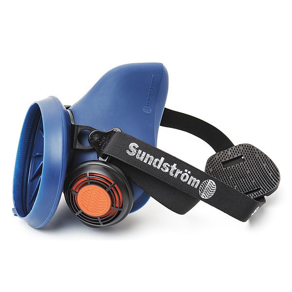Sundstrom Safety Half Mask Respirator, SR 100, Not Rated, Snap-In ...