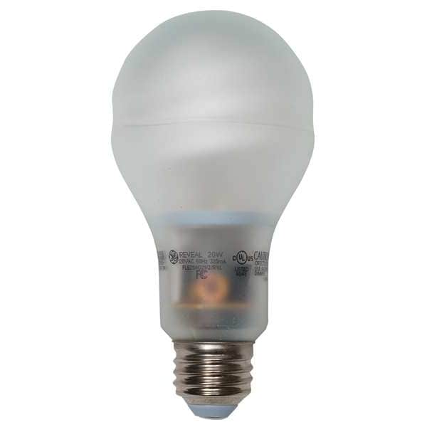 Current GE LIGHTING 20W, A21 Screw-In Fluorescent Light Bulb ...