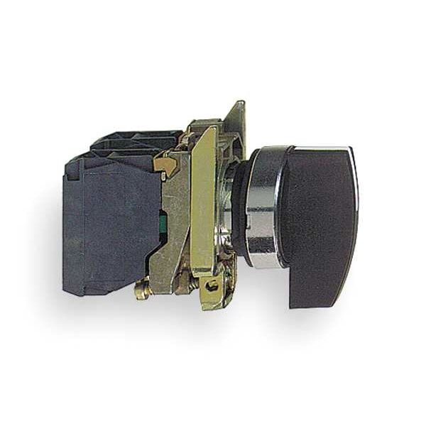 Schneider Electric Non-Illum Selector Switch, Chrome, 3P, 10A XB4BJ33 ...