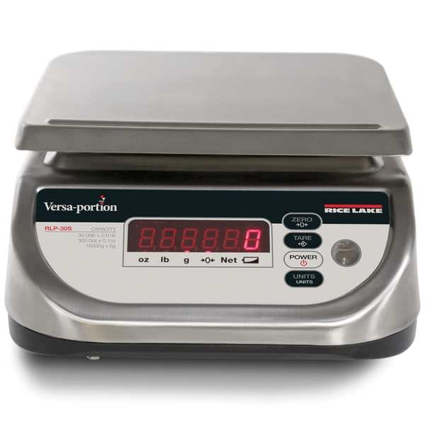 Rice Lake Weighing Systems Digital Compact Bench Scale 30 lb./15kg ...