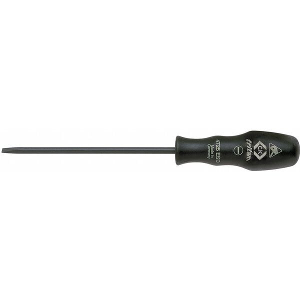 C.K Tools ESD Screwdriver 3/16" Round T4725ESD 06 | Zoro